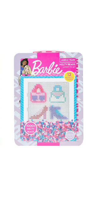 Barbie Melty Beads Activity Tin Kit (1000pcs) – Lizzie Potts Kids