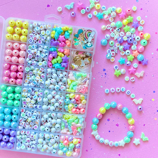 Friendship Bracelet - Pastel – Lizzie Potts Kids