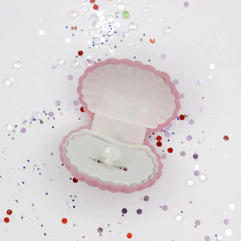 Heart of the Ocean: Sparkle Ring – Lizzie Potts Kids