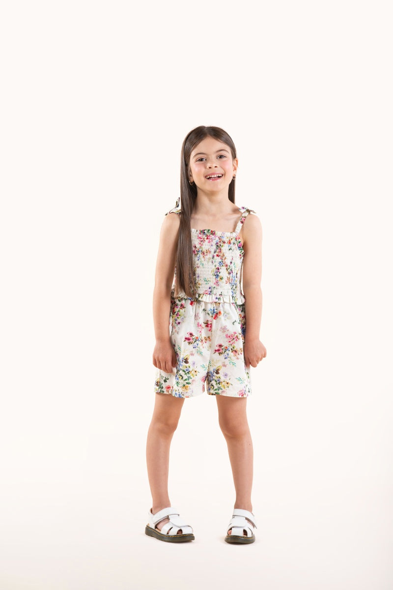 Wild Meadow Romper Playsuit – Lizzie Potts Kids